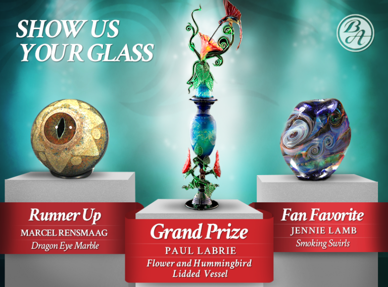 Top Glass Art in Social Media Photo Contest Awarded Torches